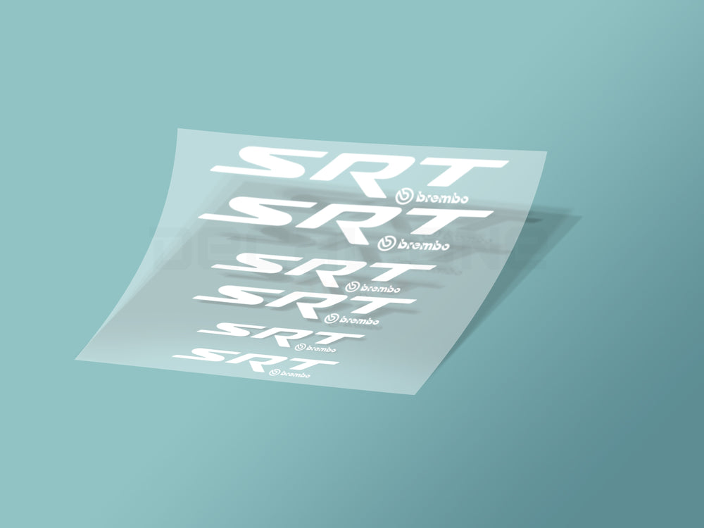 High-Quality Custom Brake Caliper Stickers